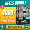 4000+ Art and Craft Reel Bundle - Digital Stock