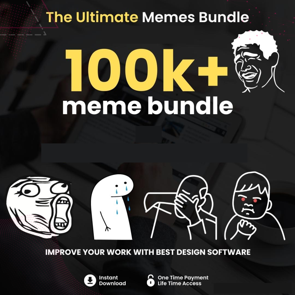 1L+ Ultimate Memes Bundle - Digital Stock