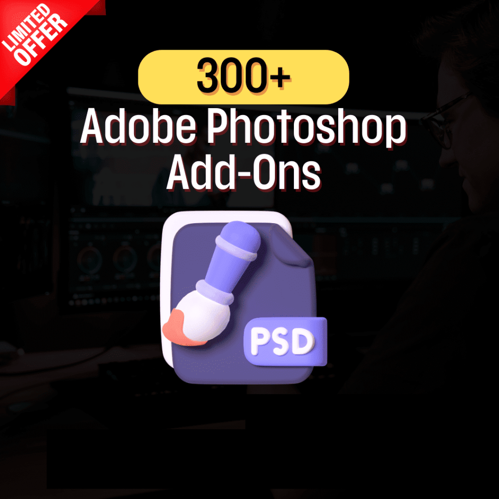 300+ Photoshop Add-Ons Bundle - Digital Stock